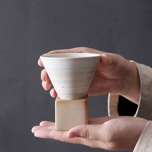 Kitchen | Unique Coffee Cup Off White | Poshmark
